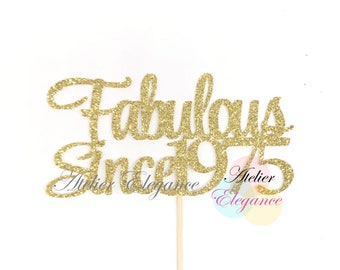 47th Birthday Cake Topper - Etsy