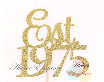 47th Birthday Cake Topper - Etsy