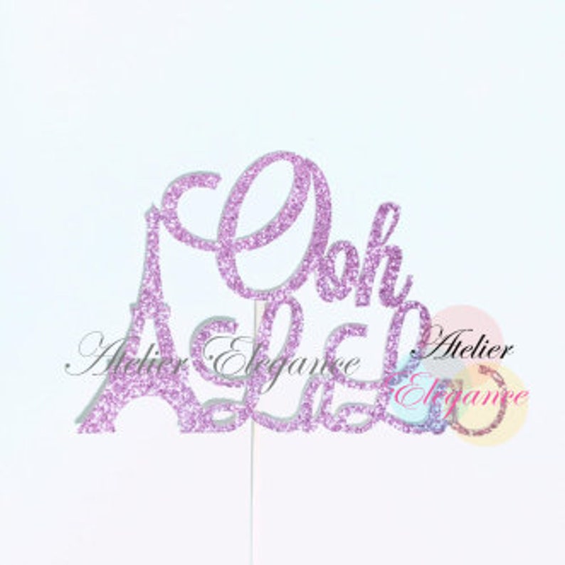 Ooh La La Cake Topper Paris Cake Topper Paris Theme Party - Etsy