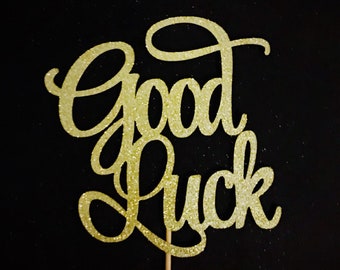 Goodbye cake topper | Etsy