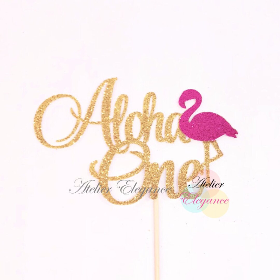 Aloha One Cake Topper Aloha 1 Topper Hello 1 Cake Topper - Etsy Canada
