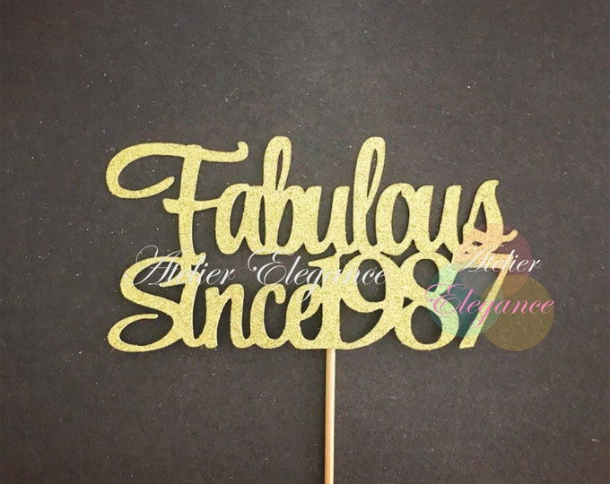 Thirty Eight Cake Topper, 38 Cake Topper, Thirtyeight Cake Topper ...