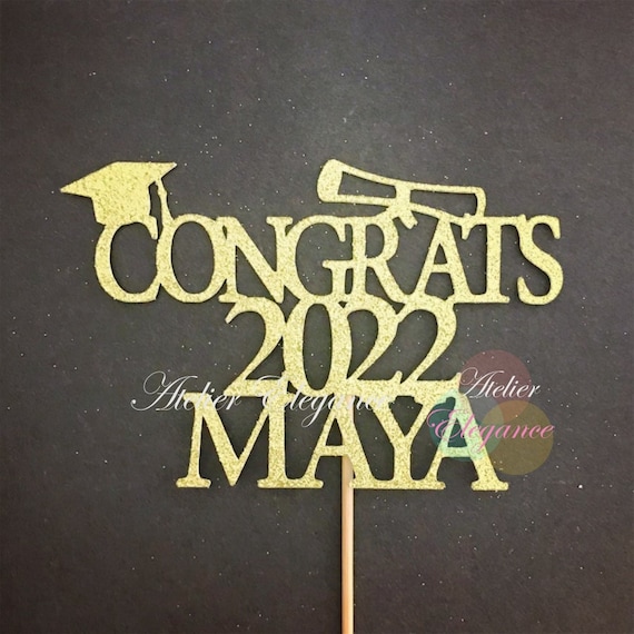 Home & Living Kitchen & Dining Kitchen Décor Graduation Cake Topper ANY ...