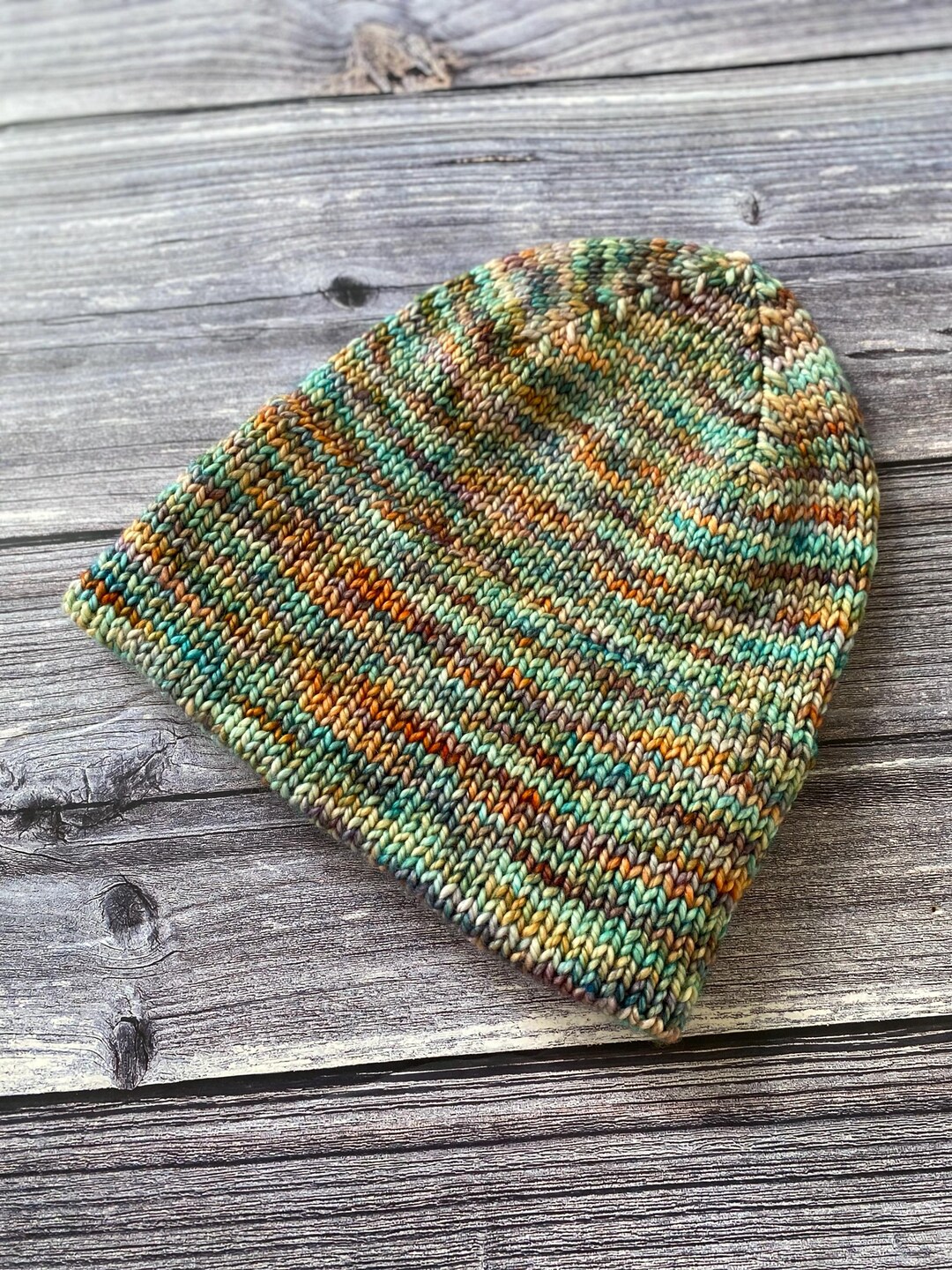Merino Wool Jake Beanie in Amphibian Neutral Tones - Etsy