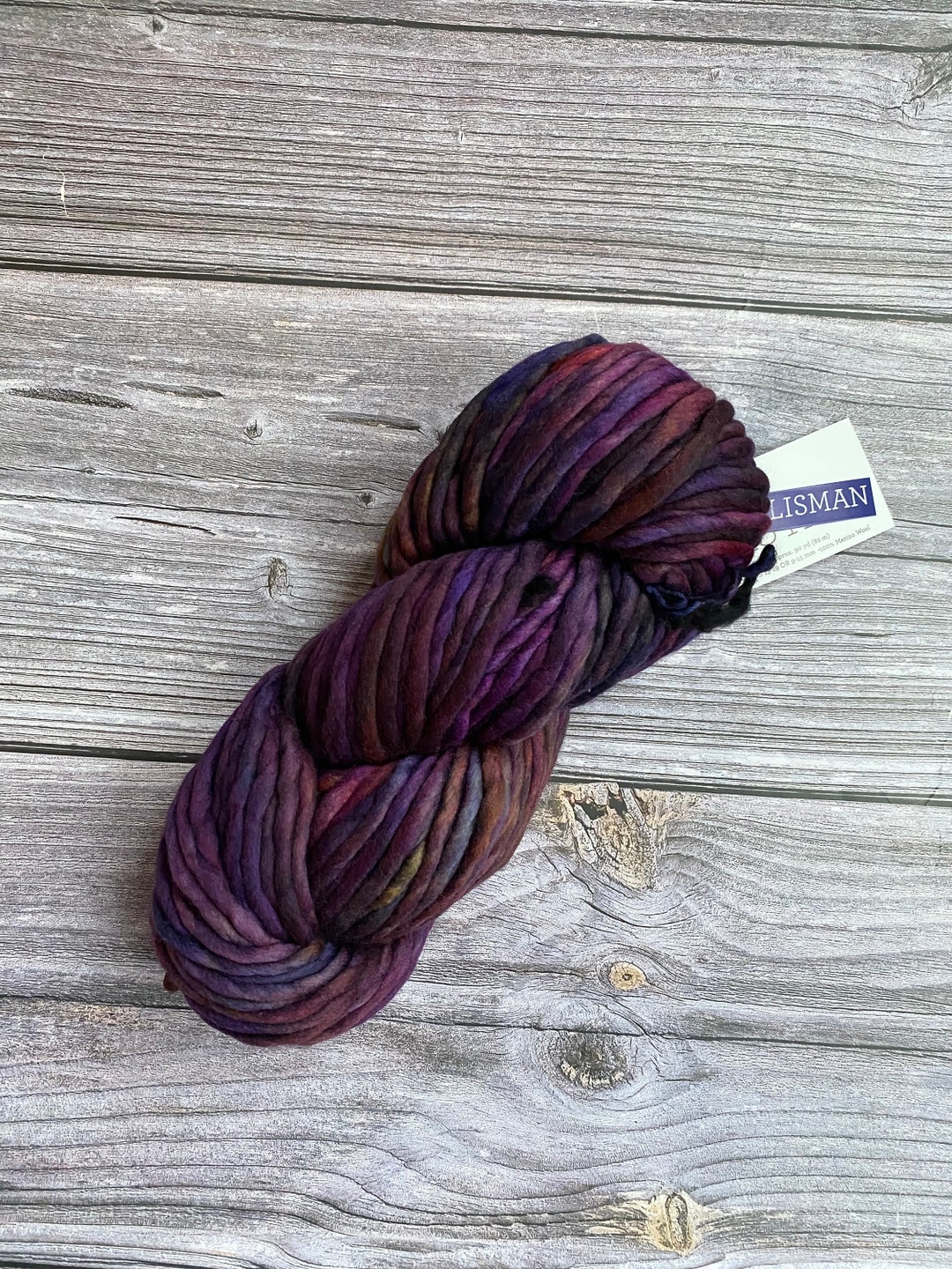 Malabrigo Rasta - Talisman - 100% Merino Wool, 150gms - Super Bulky ...