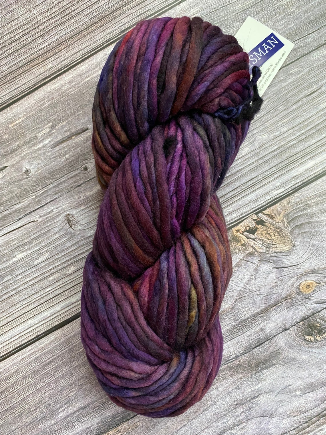 Malabrigo Rasta Talisman 100% Merino Wool, 150gms Super Bulky, Single ...