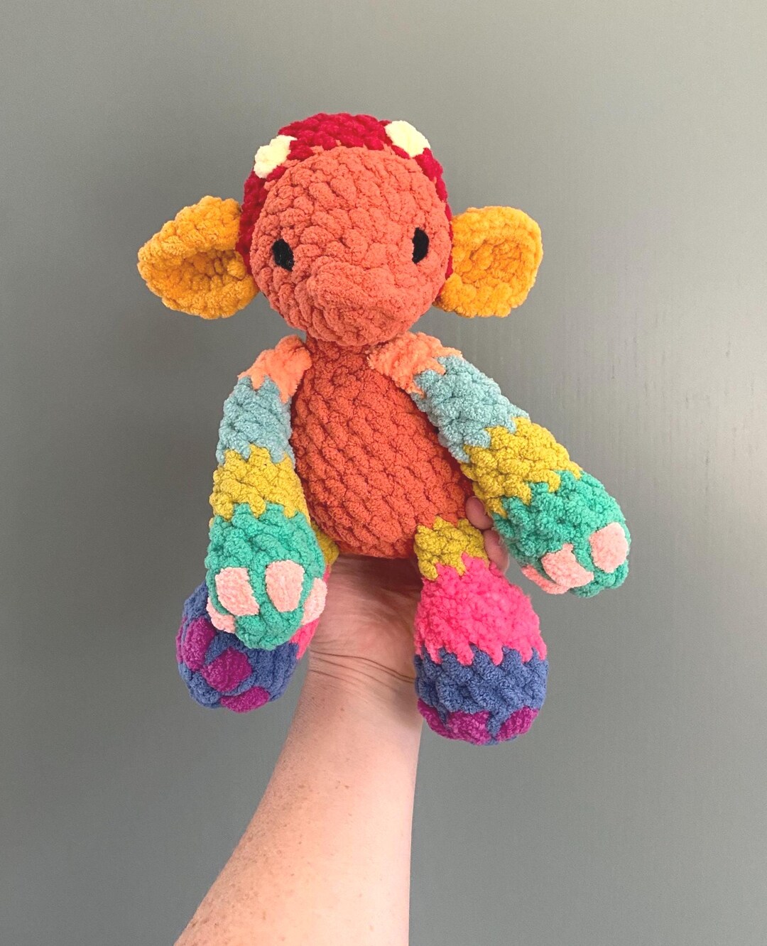 Mala Monster Plushie Toy - Made to Order - Etsy