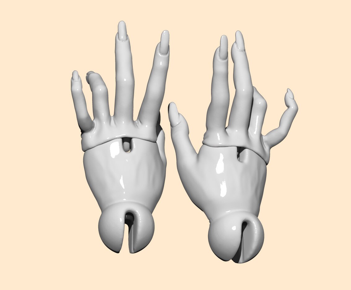 3D Model Arms Doll Bjd Ball Jointed Doll by Juliya Nechaeva| Art Doll ...