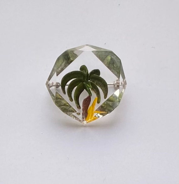 vintage lucite palm trees - Gem