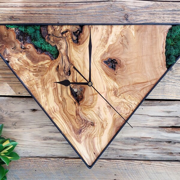 Rustic Wall Clock - Etsy