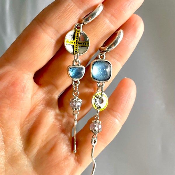 Long Dangle Earrings - Etsy