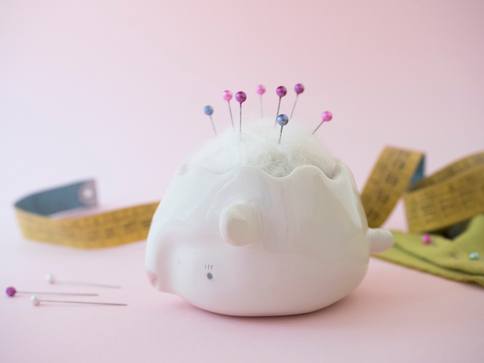 Sewing Pin Cushion Sheep Shaped. Special Gift for Knitter, Sewer or ...