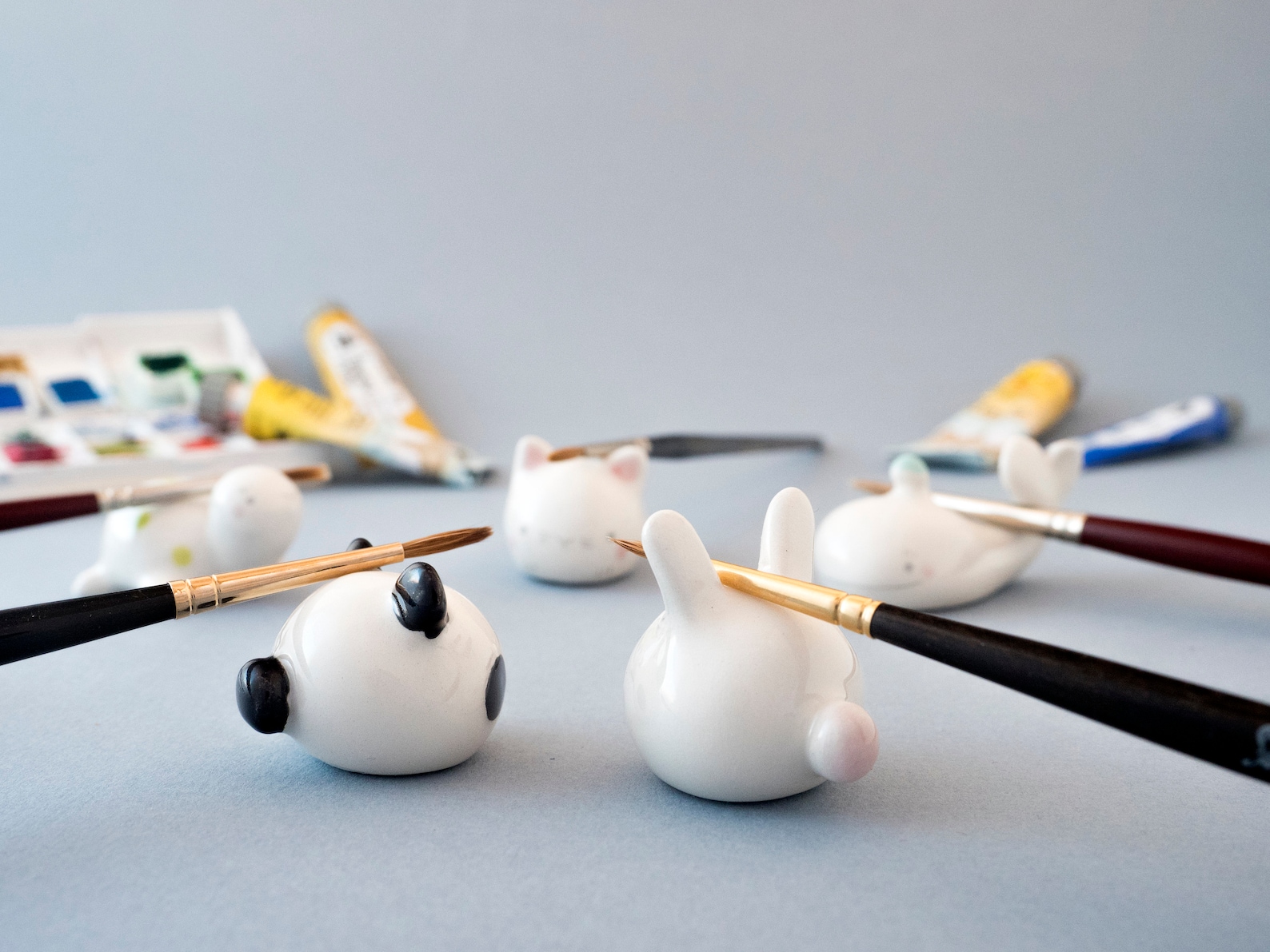 Animal Brush Rest, Special Gifts for Painter or Calligrapher. Choose ...