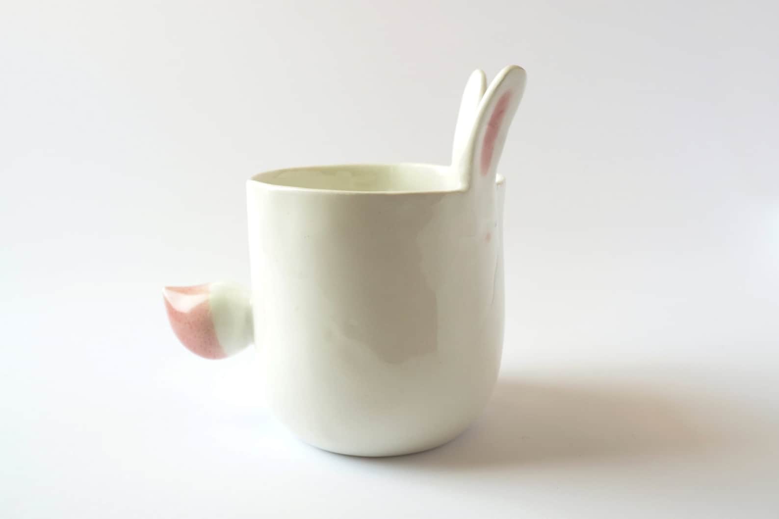 Cute Bunny Mug, Ceramic Rabbit Tea Cup, Cute Bunny Gift, Bunny Coffee ...