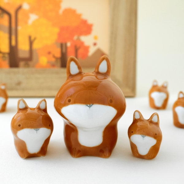 Ceramic Fox - Etsy UK