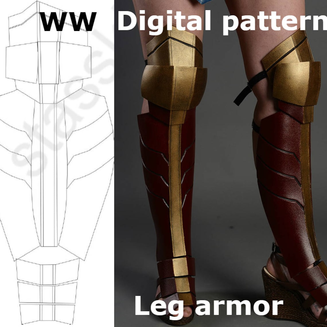 Wonder Woman Costume Pattern Free at William Bremner blog