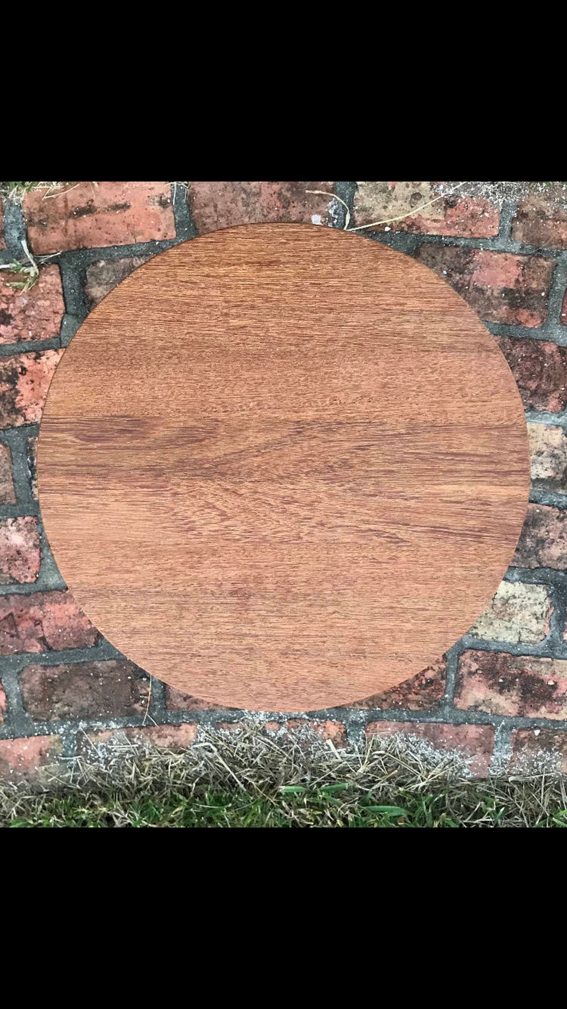 Handmade Teak Mid Century Modern Rod and Teak Stool or Side - Etsy