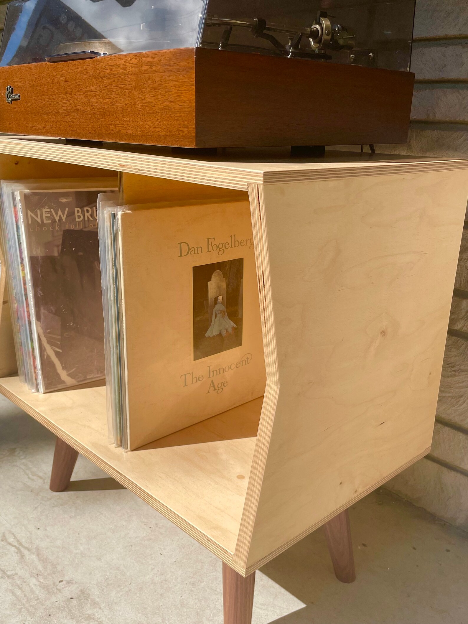 Mid Century Vinyl Record Storage Cabinet - Etsy