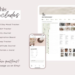 Notion Template Habit Tracker Journal Mood Tracker Setup Layout, Notion ...