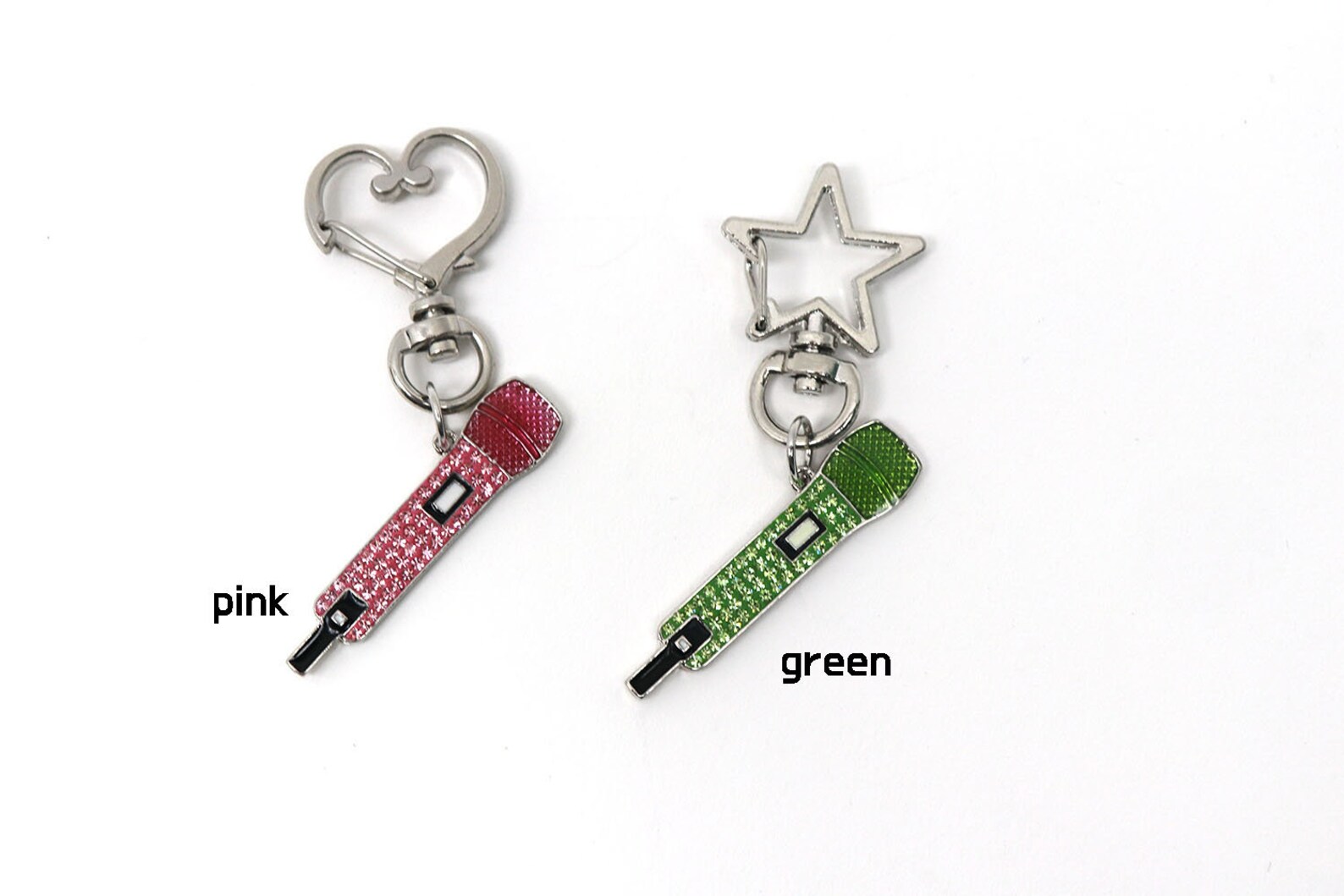 Crystal Microphone Keychain / BTS Jin Edition / Swarovski - Etsy