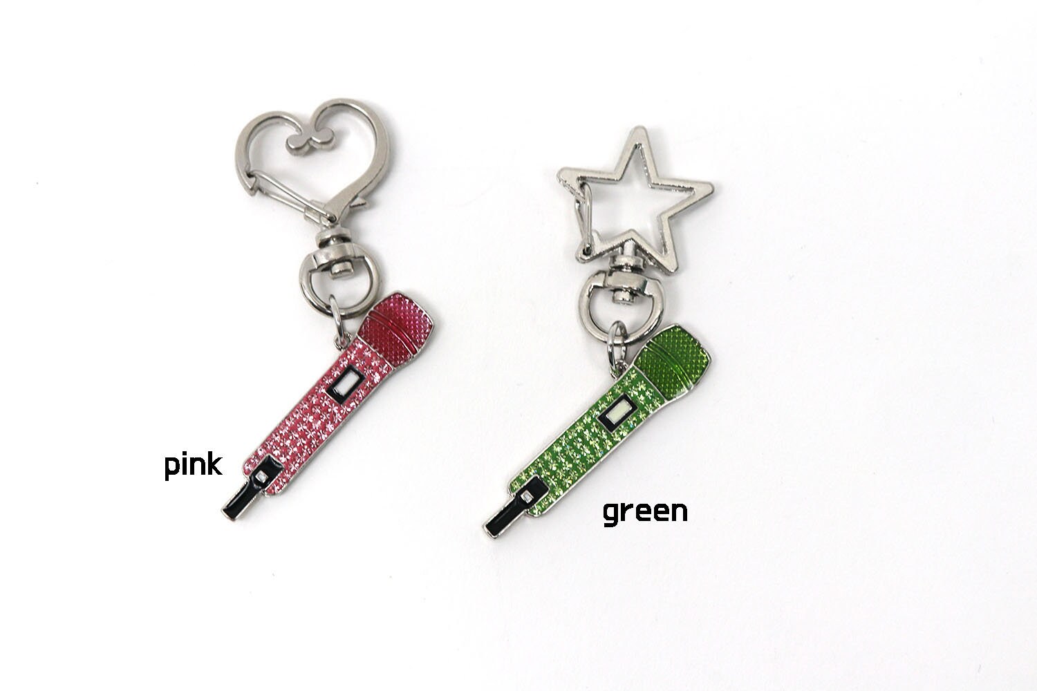 Crystal Microphone Keychain / BTS Jin Edition / Swarovski | Etsy