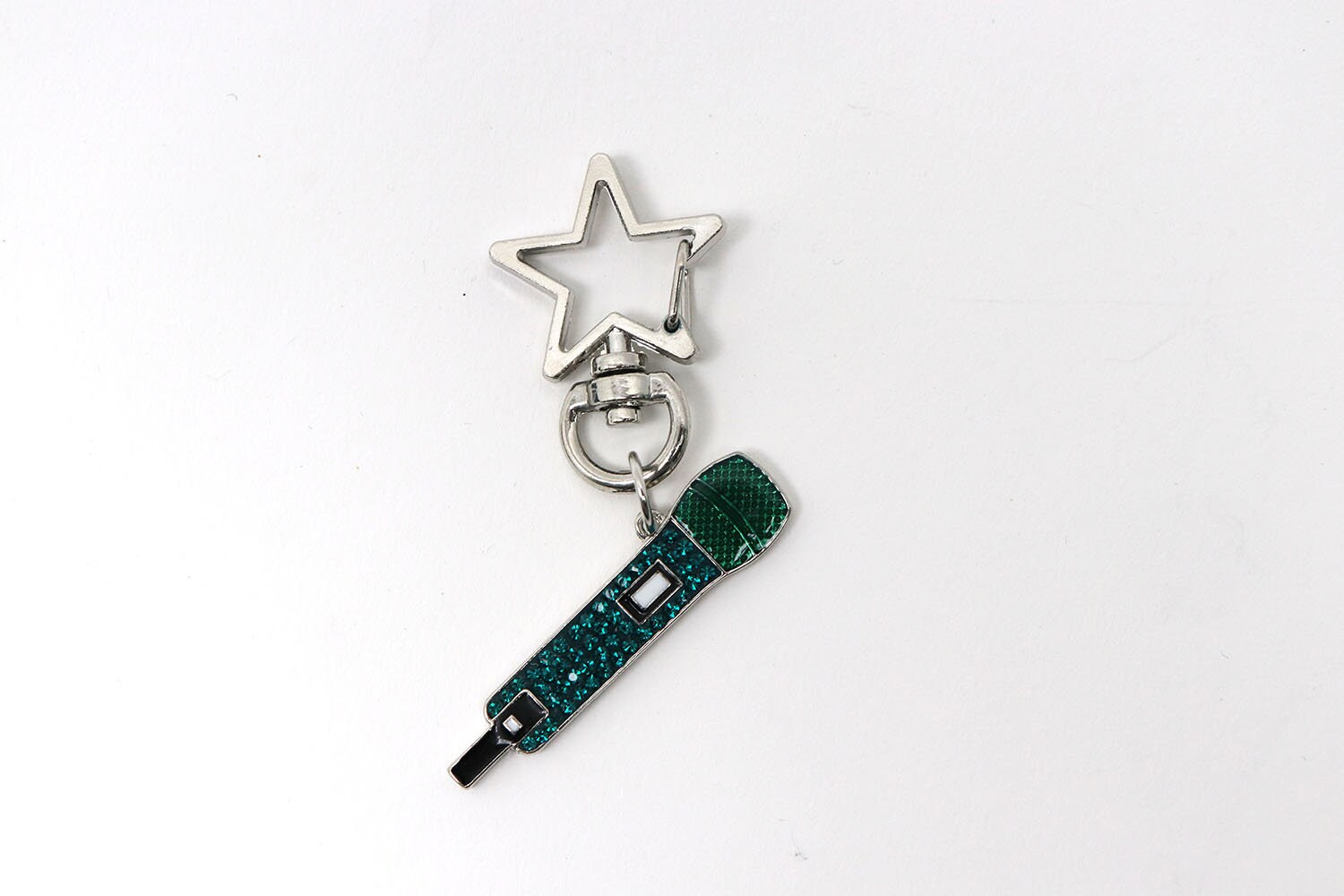 Crystal Microphone Keychain / BTS V Edition / Swarovski Crystal - Etsy