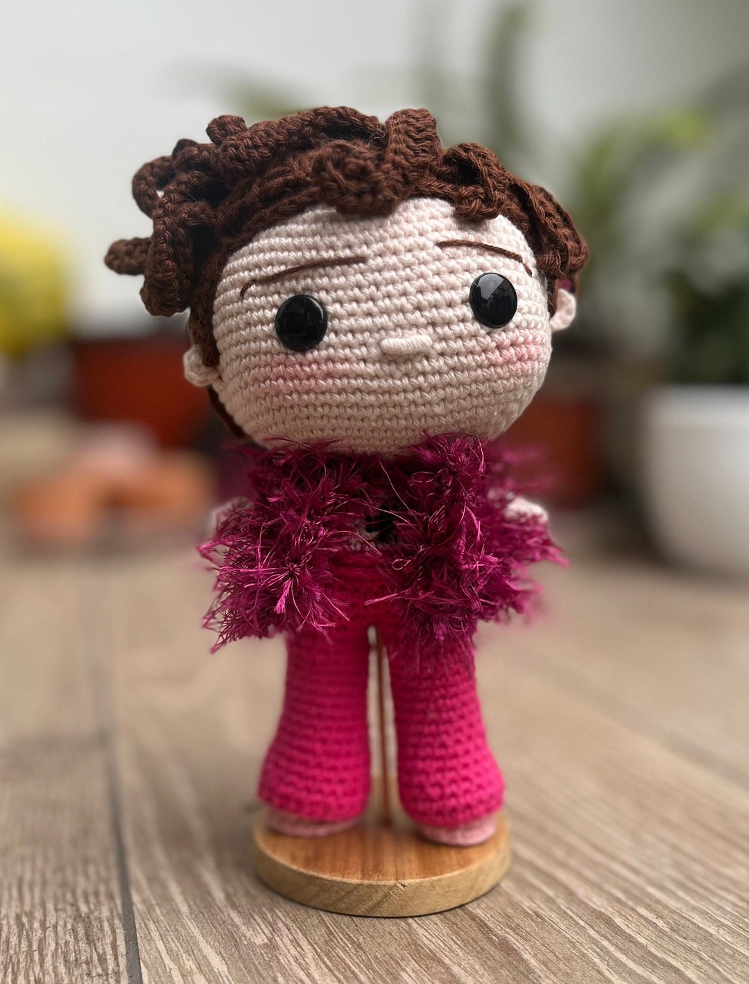Crochet Amigurumi Doll - Celeb Inspired Amigurumi - Customizable Famous ...