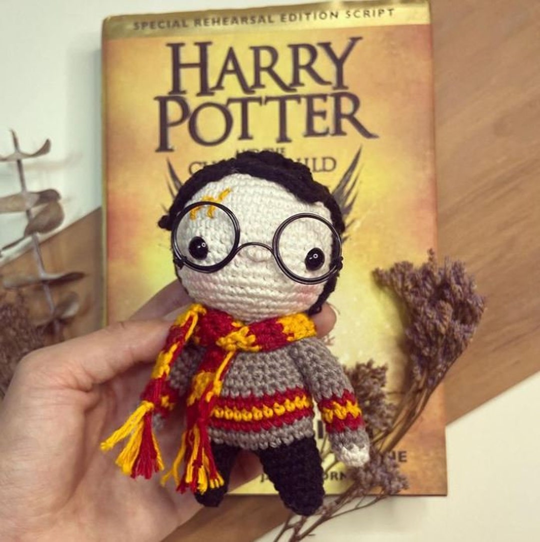 Harry Potter Amigurumi – Handmade Crochet Wizard Doll, Magic Gift ...