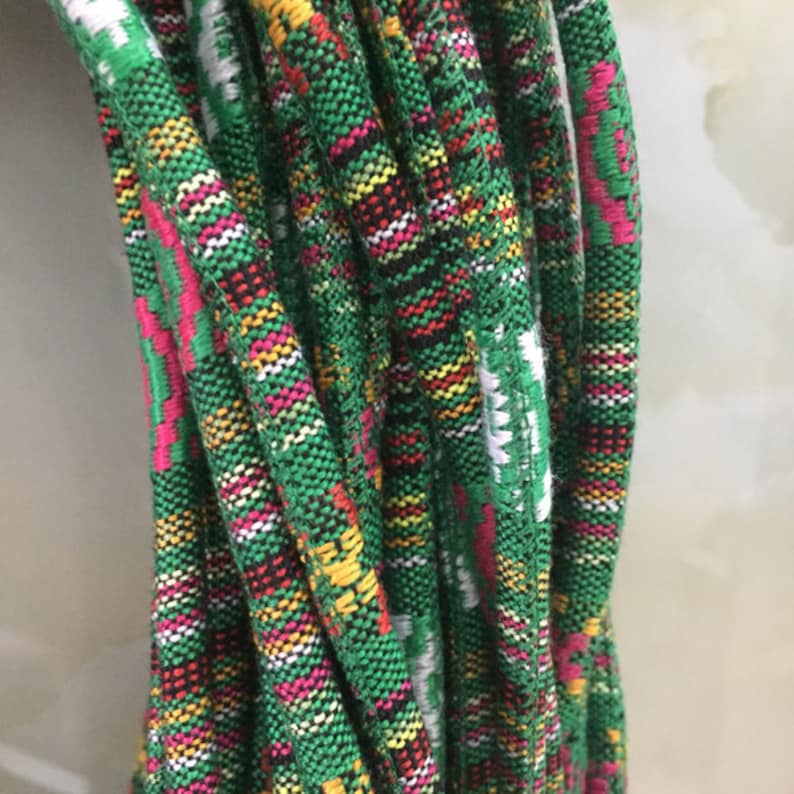 Colorful African Ethnic Rope Cord,bohemian Rope Cord,6mmethnic Cord ...
