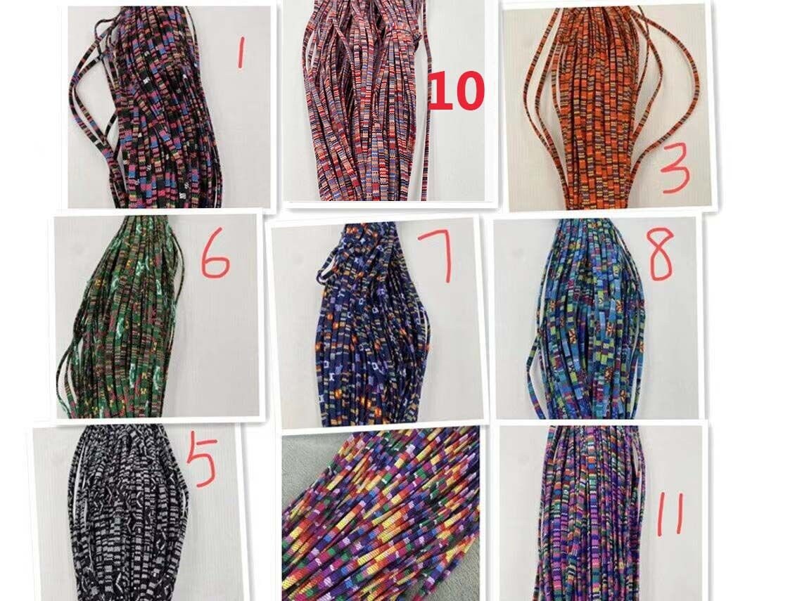Ethnic Fabric Cord, Embroidered Textile Cord,flat Ethnic Stitched ...