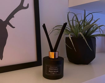 Black Reed Diffuser | Etsy