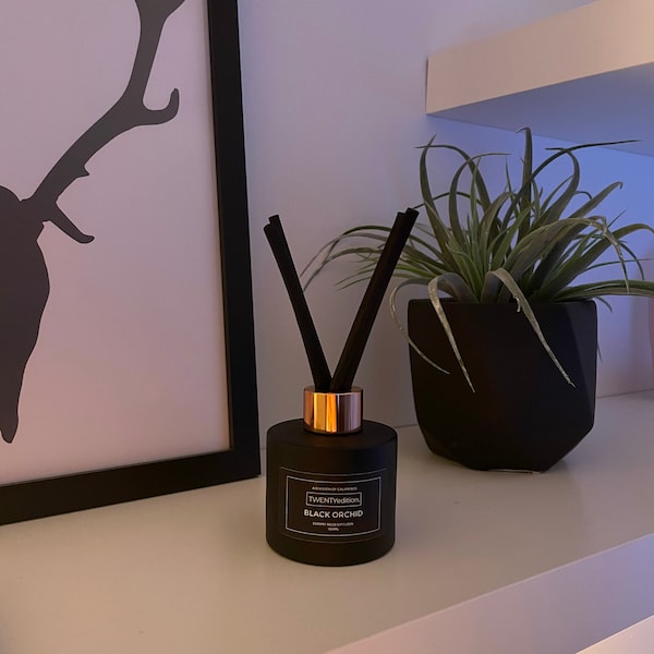 Black Reed Diffuser - Etsy UK