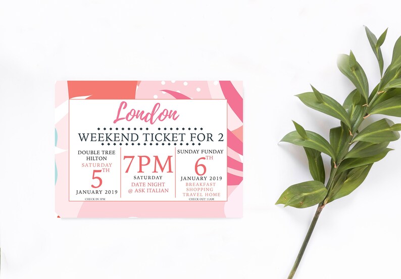 Weekend Trip Invitation Weekend Trip Away Hens Weekend - Etsy UK