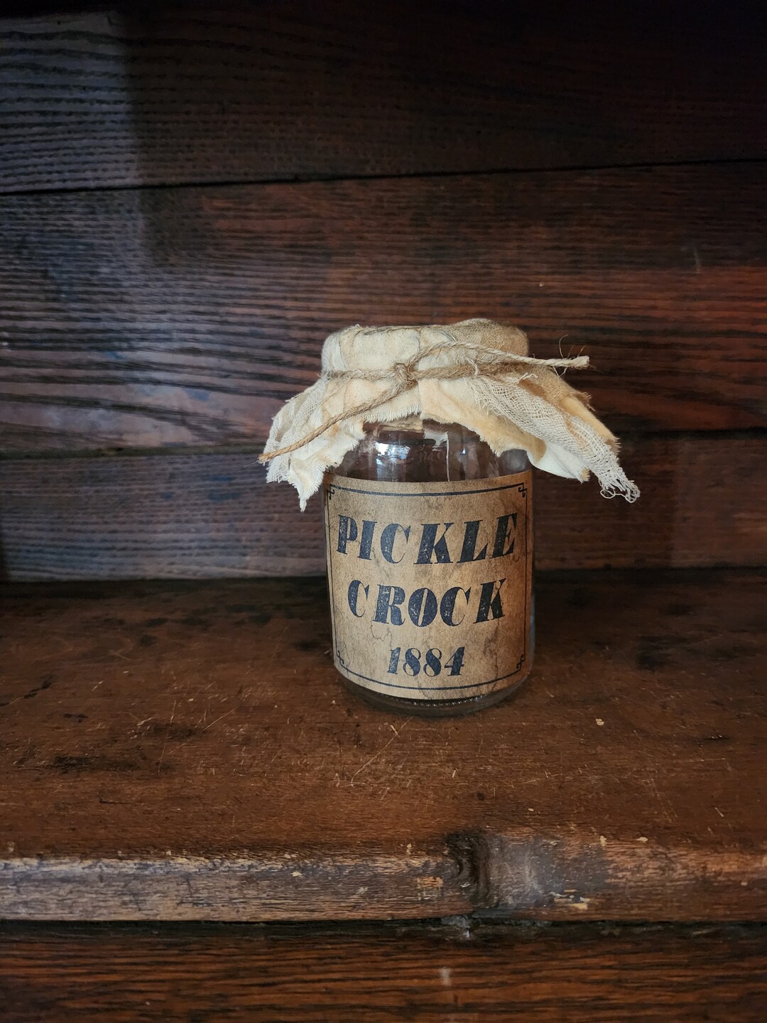 Primitive Pickle Pantry Jar - Etsy