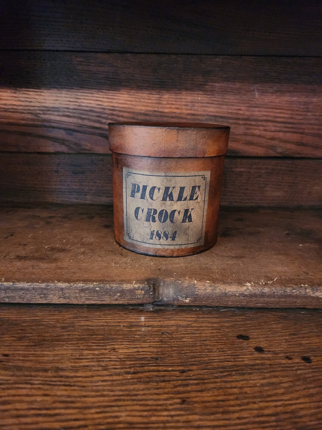 Primitive Hand Distressed Pickle Box - Etsy