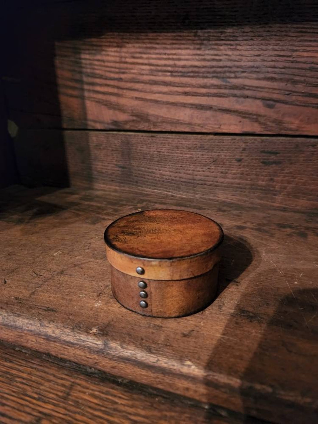 Small Primitive Hand Distressed Box - Etsy