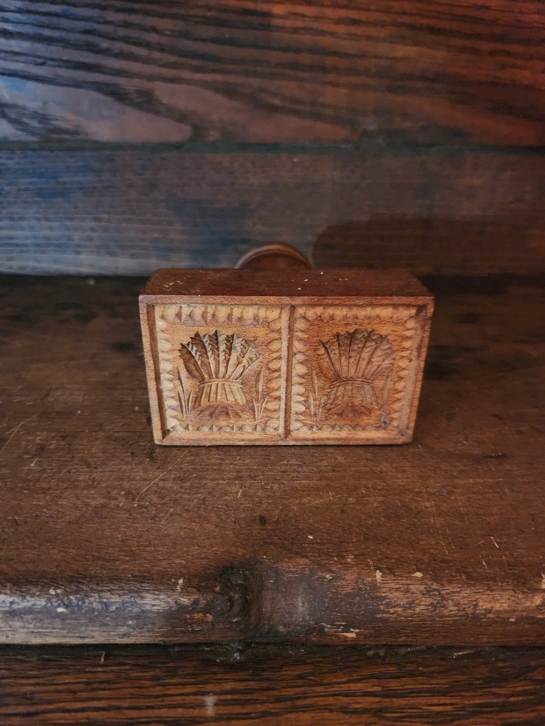 Antique/primitive Butter Stamp - Etsy