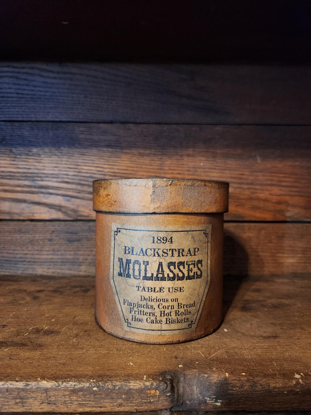 Primitive Hand Distressed Molasses Box - Etsy