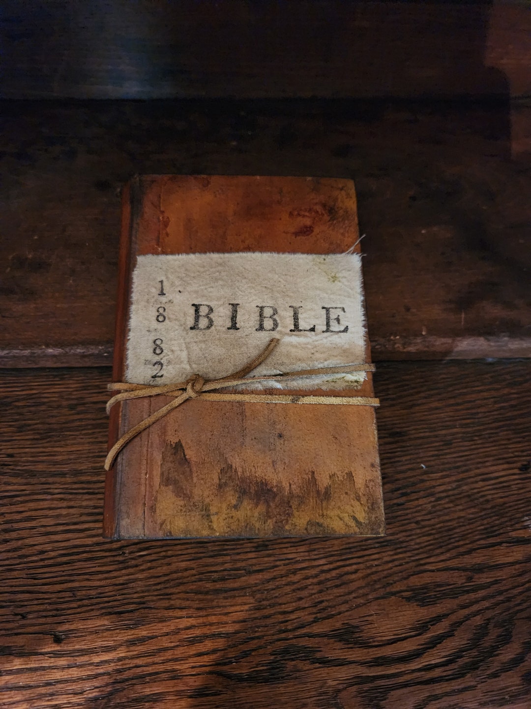 Primitive Hand Distressed bible Book Box - Etsy