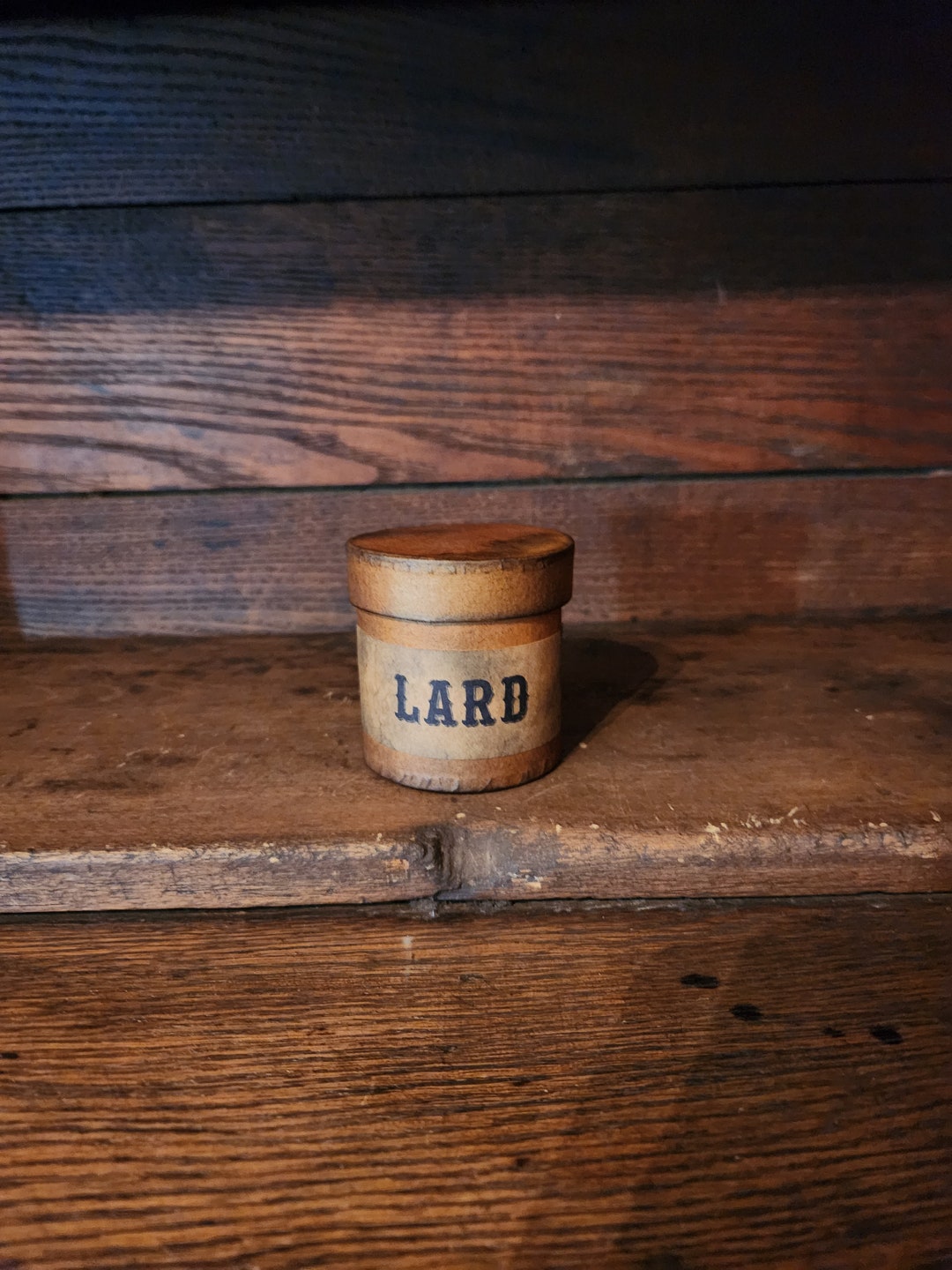 Primitive Hand Distressed Lard Box - Etsy