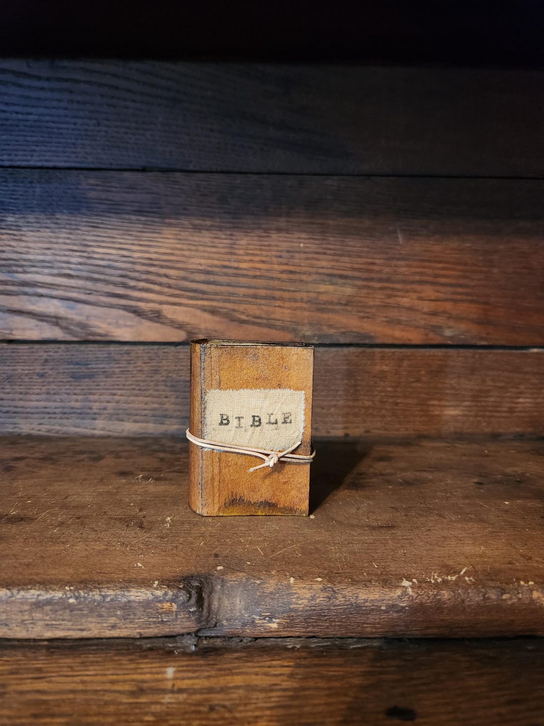 Primitive Hand Distressed "bible" Book Box - Etsy