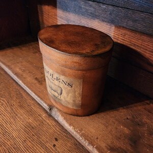 Primitive Hand Distressed Wool Box - Etsy