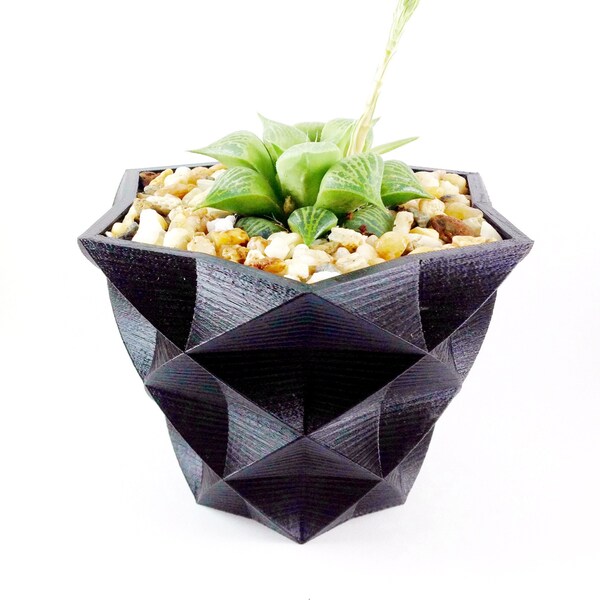 Geometric Planter - Etsy