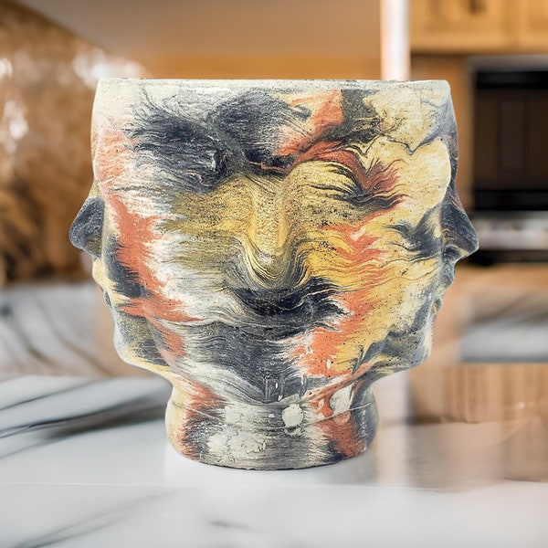 Multi Face Planter - Etsy