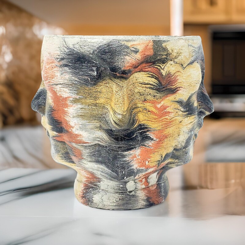 Multi Face Planter - Etsy