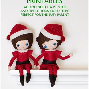 Elf Printable Bundle, Elf Printable Kit, 25 Days of Elf Ideas, Over 25 ...