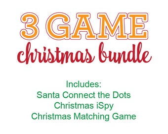 Spot the Differences Christmas Santa Game (Download Now) - Etsy