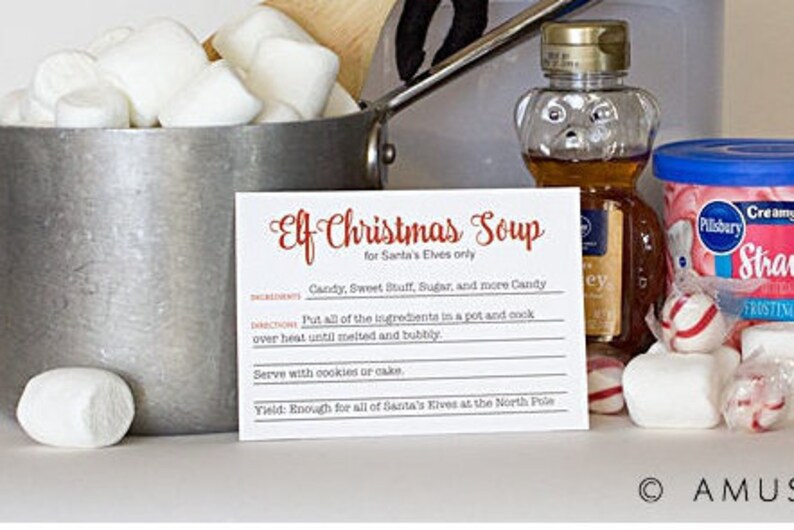 Elf Makes Christmas Soup, Elf Funny Idea, Christmas Elf Accessories ...