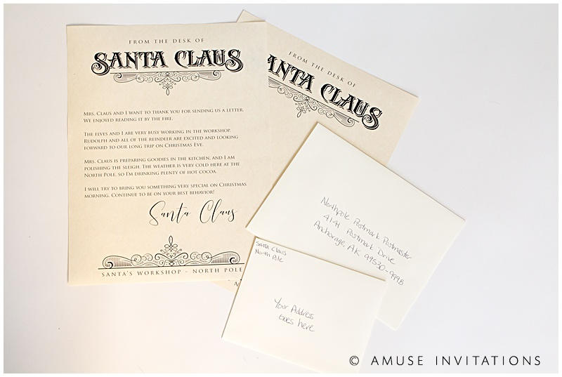 Elf Delivers Letter From Santa, Elf Letter, Christmas Elf Accessories ...