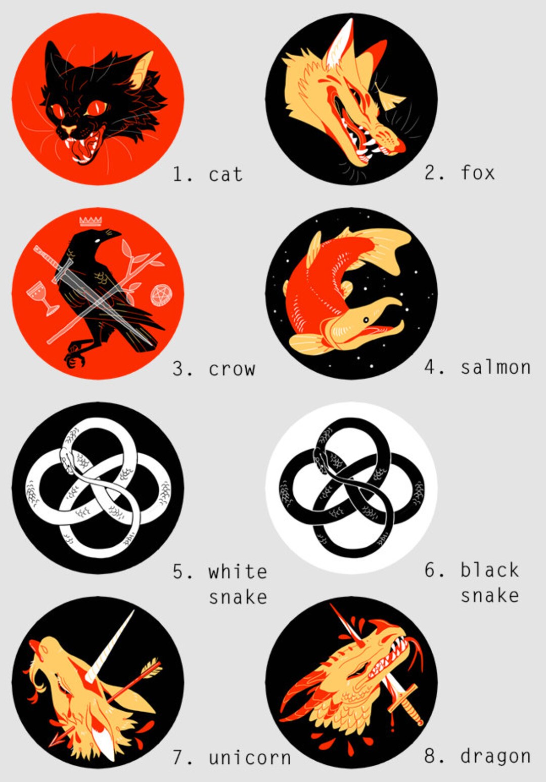 1.5 Original Fantasy Buttons - Etsy